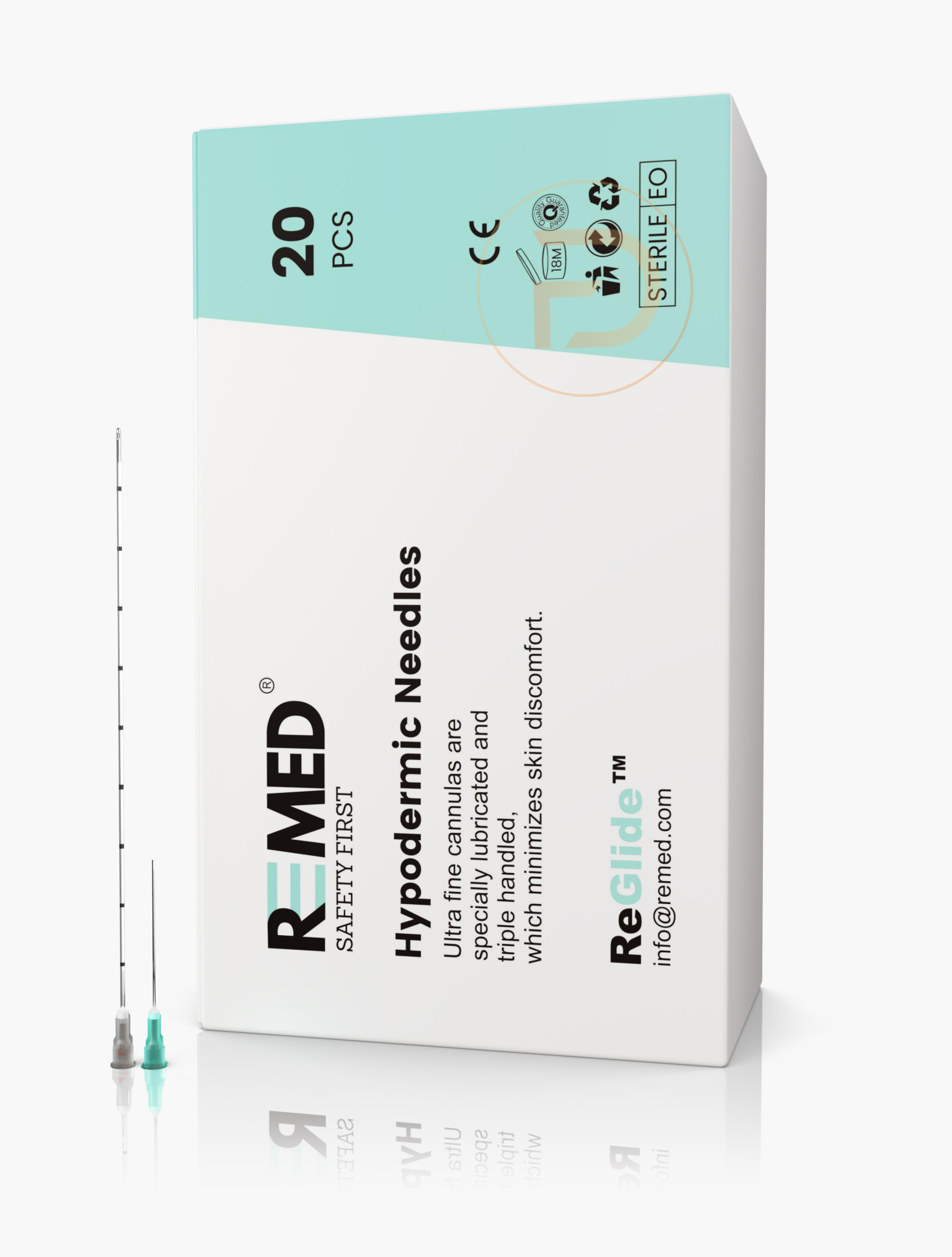 ReMed Cannula (16G 100mm) 20-pack - Fillerdepot