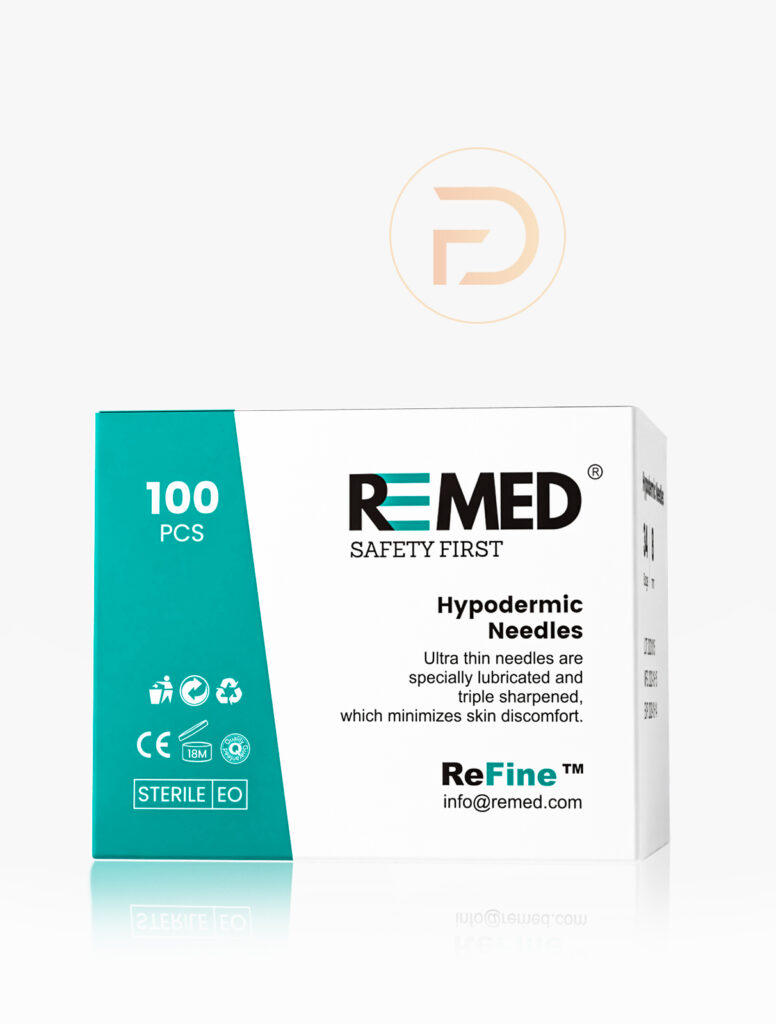 ReMed PainLess™ Needle (34G 8mm) 100-pack - FillerDepot
