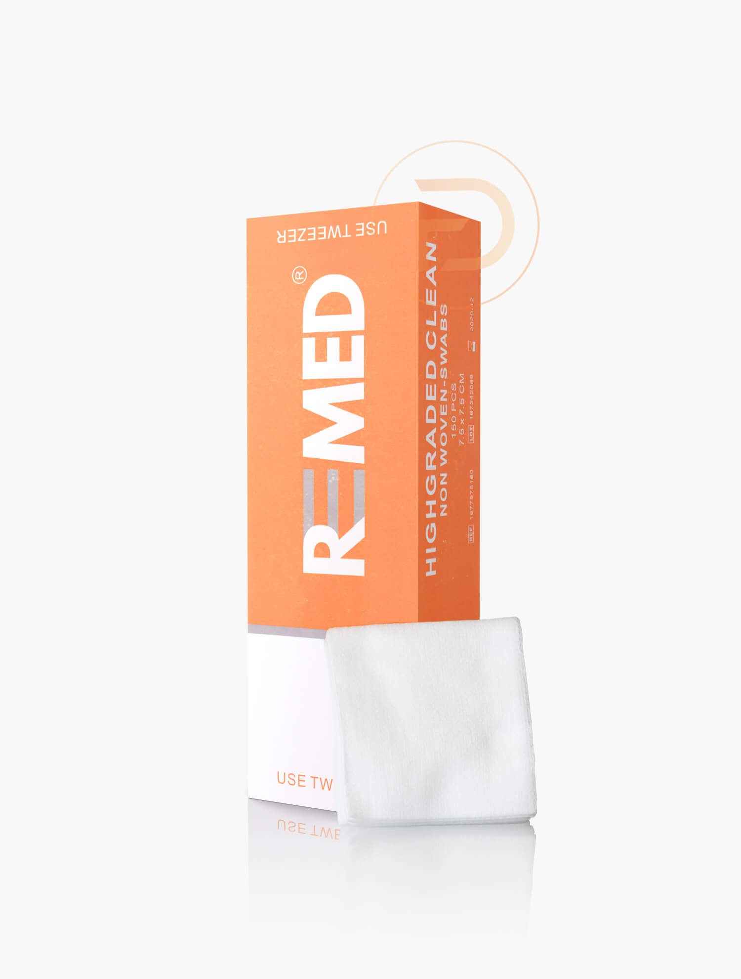 ReMed NonWoven Swabs (150-pack) - Fillerdepot