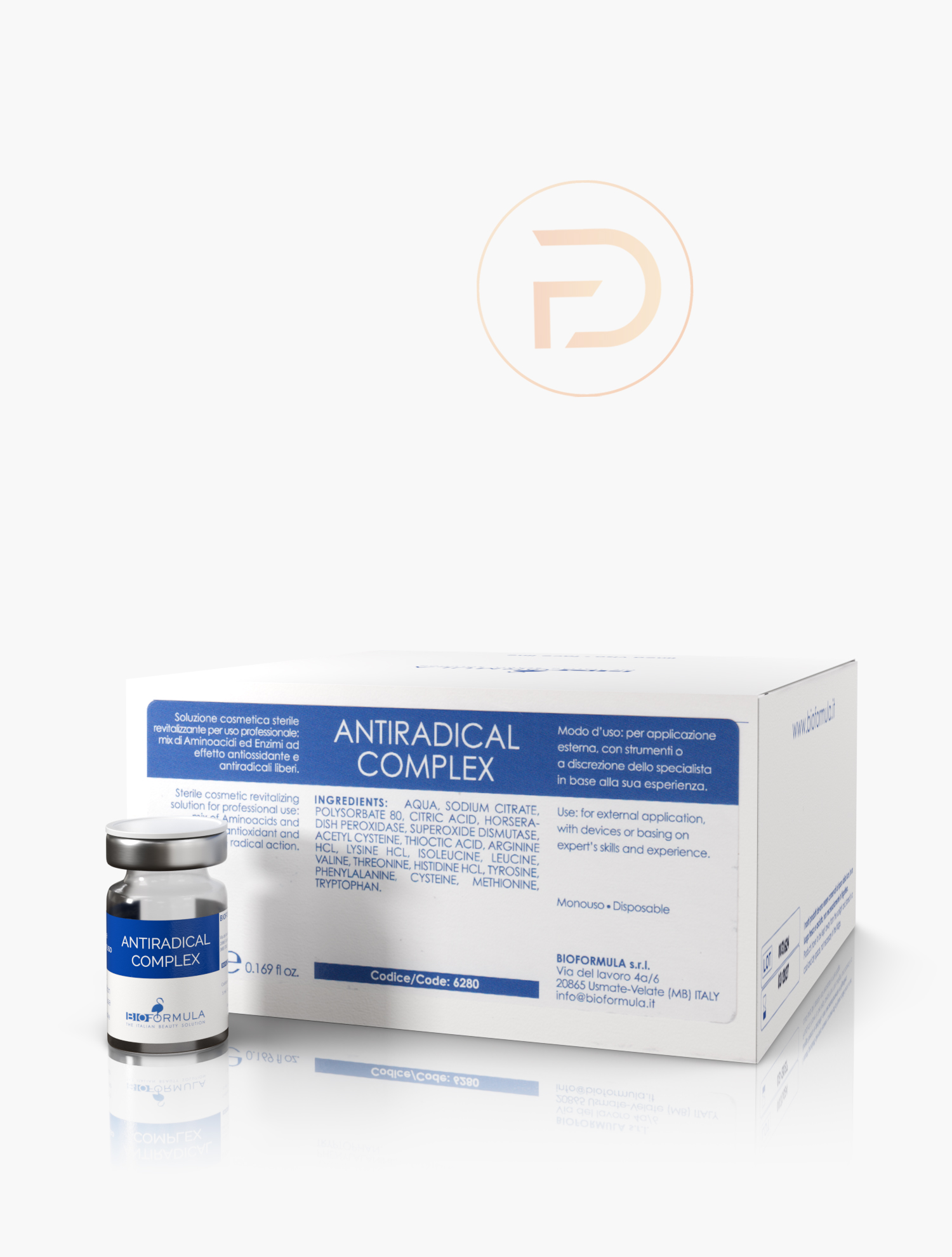 ANTIRADICAL COMPLEX 12x5 ml - FillerDepot